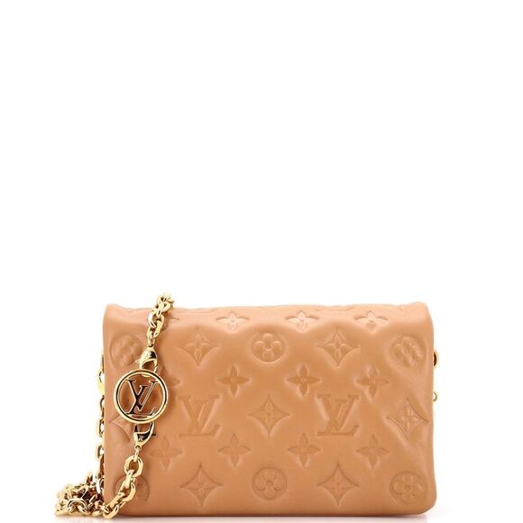 Louis Vuitton | Bags | Louis Vuitton Coussin Pochette Monogram Embossed ...